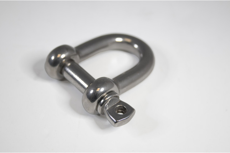 Manille droite inox 316 - BOULONNERIE VISSERIE ET CÂBLE