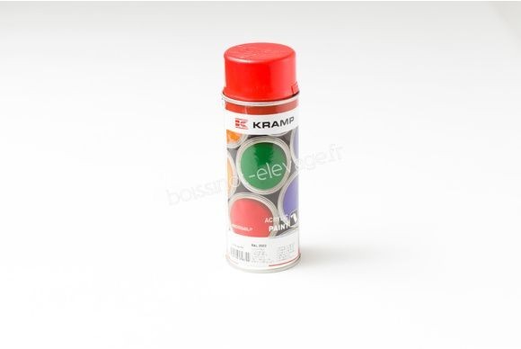 Bombe de peinture RAL 2002 orange sanguine 400ml - PEINTURE